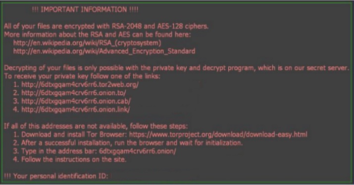 Nueva amenaza de ransomware: Locky | Agencia de Gobierno Electrónico y ...