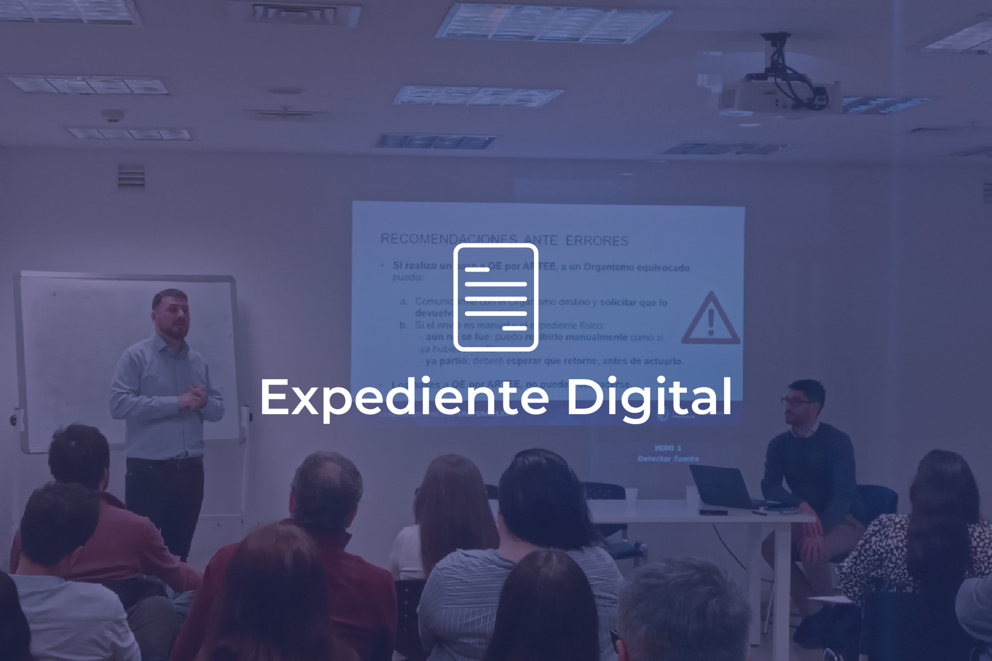 Charla sobre intercambio de expedientes digitales | Agencia de Gobierno ...