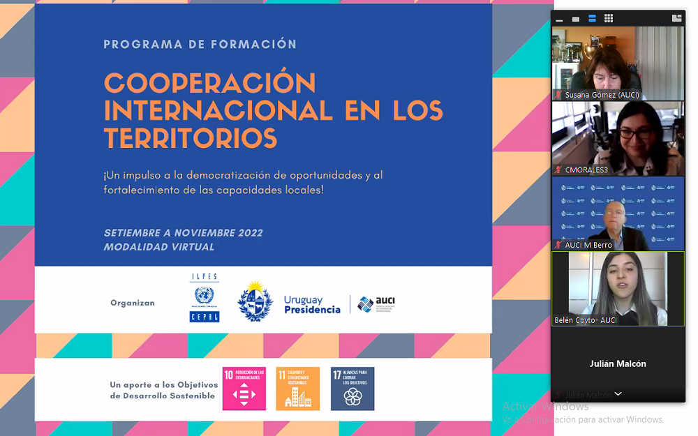 Curso Planificación territorial del ILPES comenzó con la participación ...