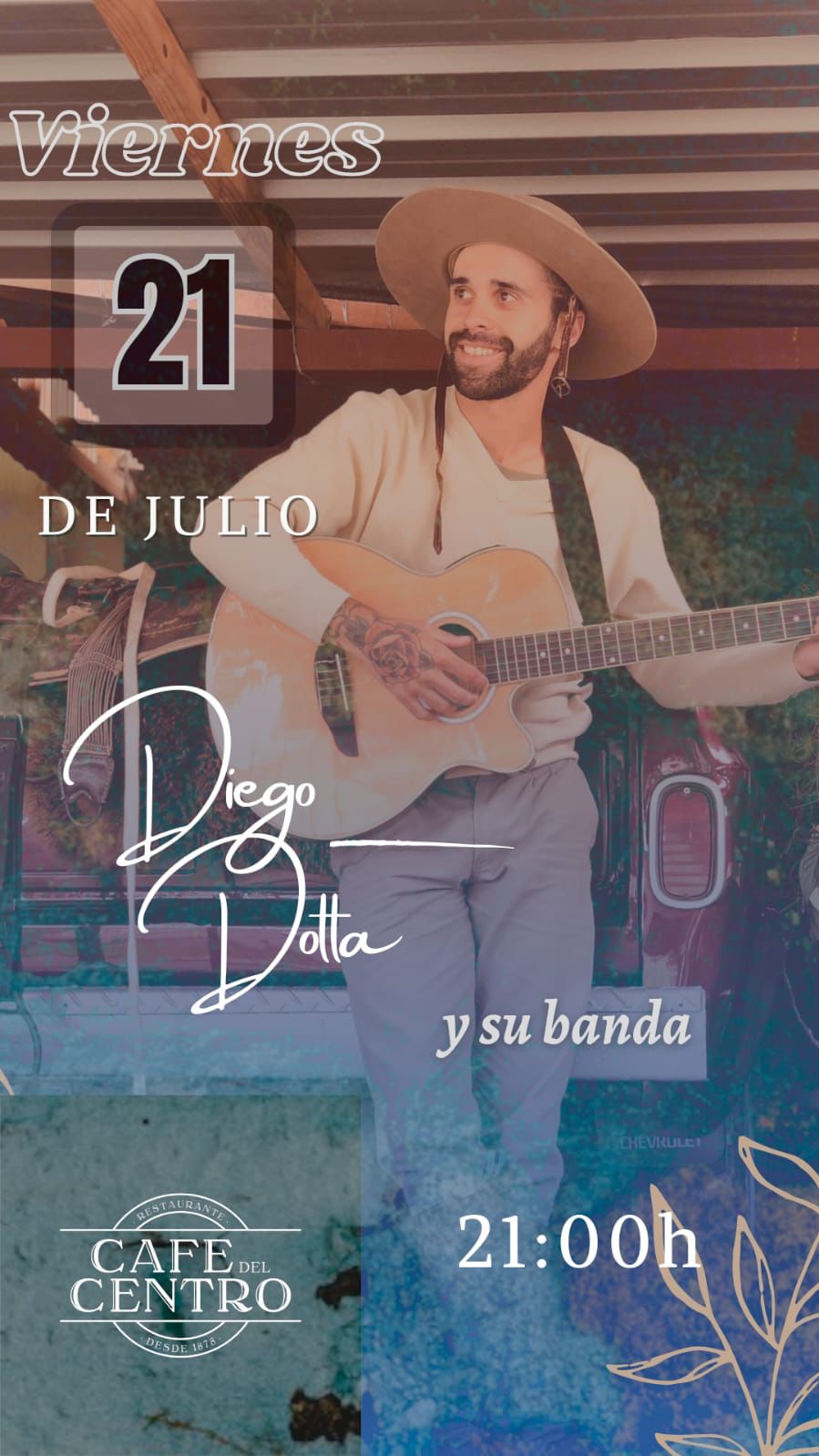 Show de Diego Dotta y su banda | Intendencia de Florida