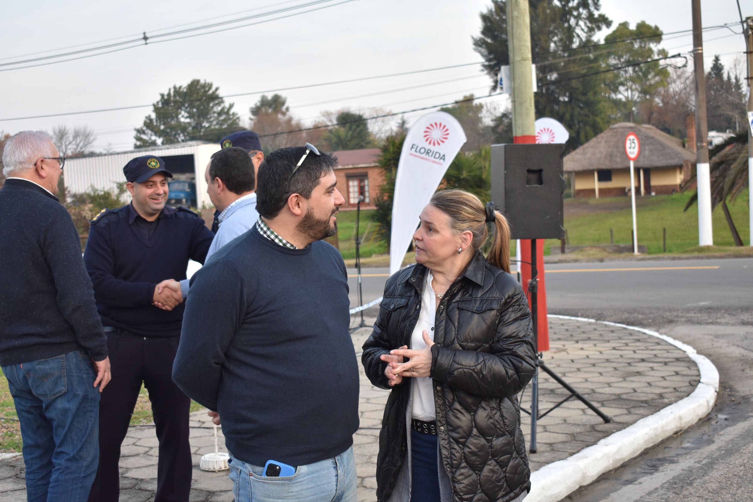 Inauguración recuperación de calles en Grauert | Intendencia de Florida