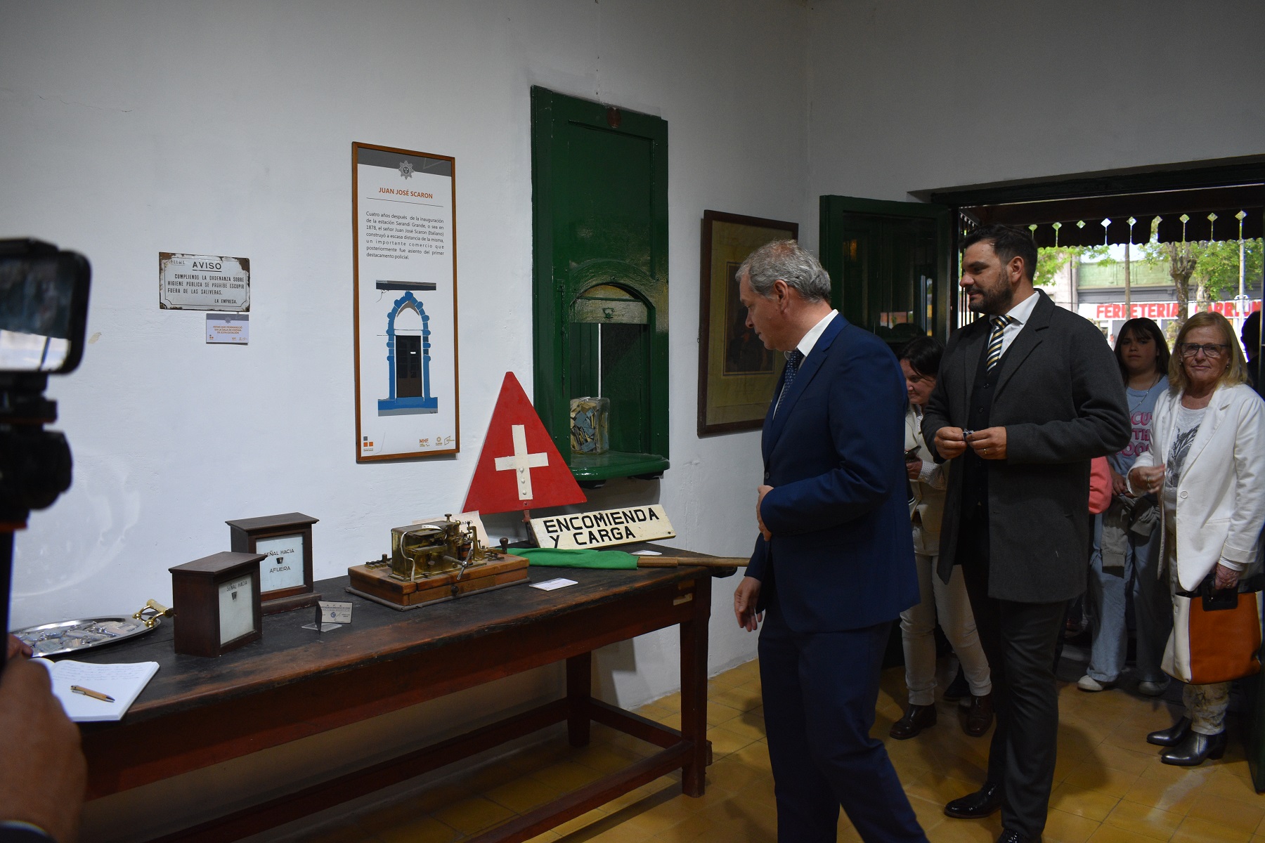 Sarandí Grande inauguró un museo y sala de exposiciones en estación de ...