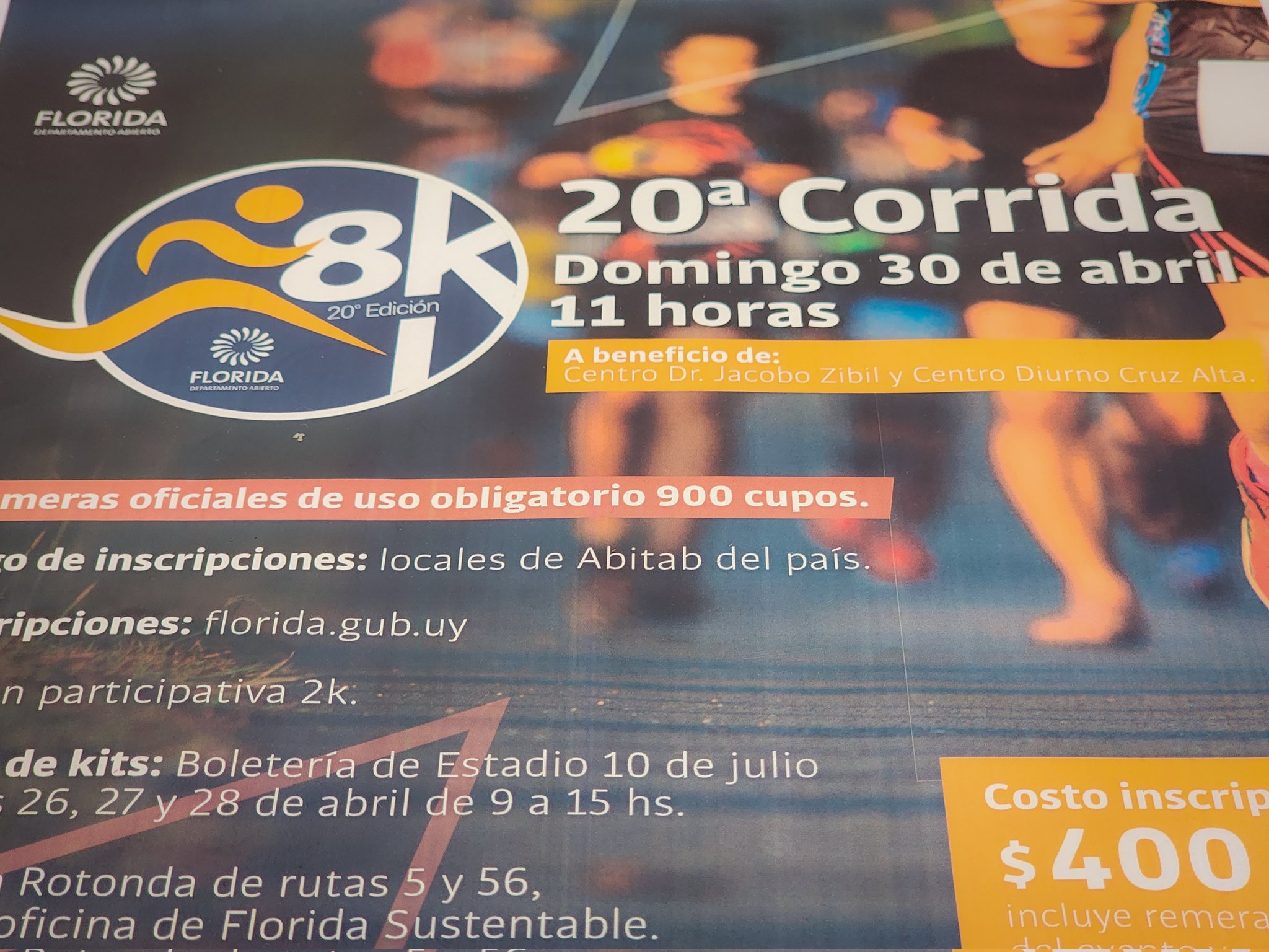 Lanzamiento oficial de la 20 edición de la 8k Florida. | Intendencia de ...
