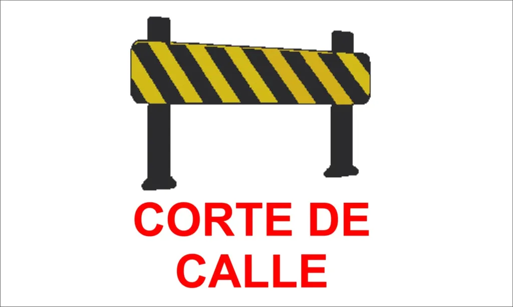 Corte de calle por obras del ferrocarril | Intendencia de Florida
