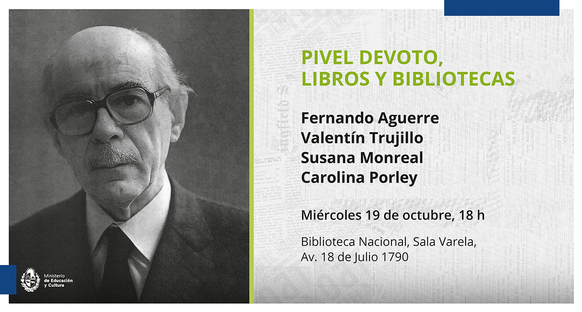 "Libros y bibliotecas", segunda mesa temática en homenaje a Pivel ...