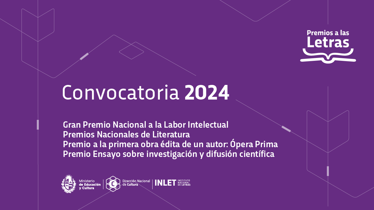 Premios a las Letras 2024 | Ministerio de Educación y Cultura