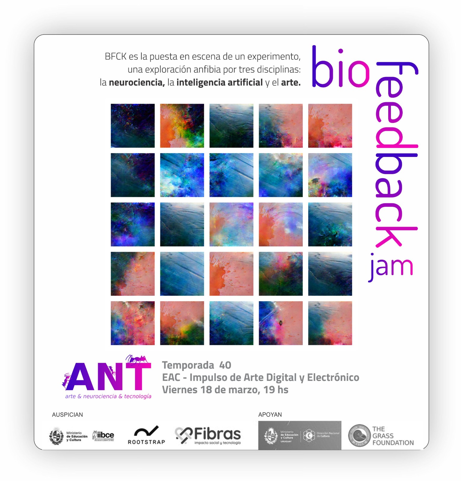 Bio feedback jam | Ministerio de Educación y Cultura