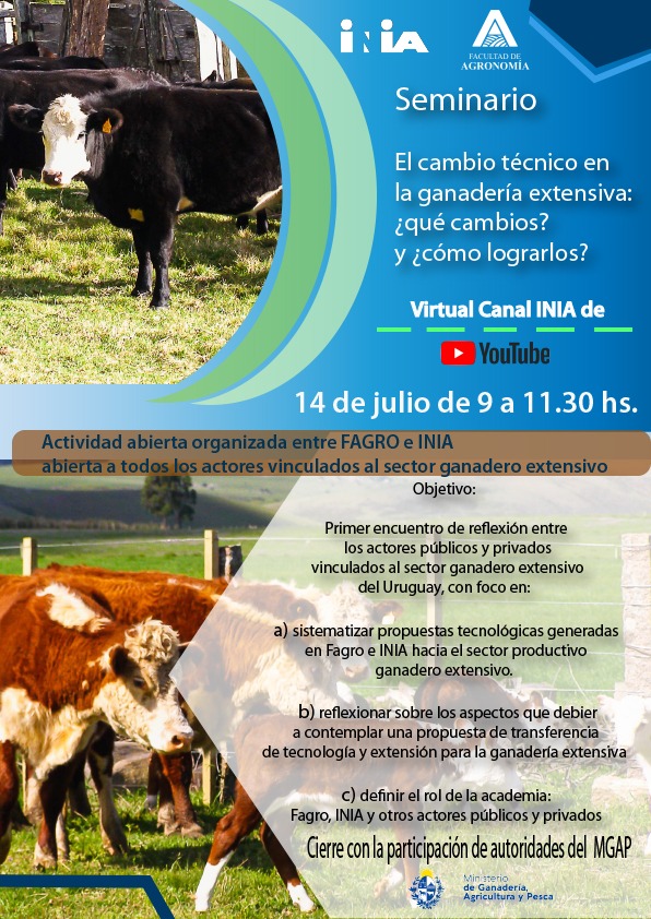 Seminario: El cambio técnico en la ganadería: ¿Qué cambios? ¿Cómo ...