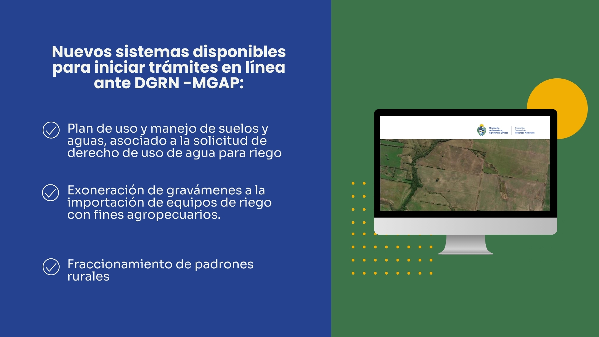 Nuevos sistemas disponibles para iniciar trámites en línea ante DGRN ...