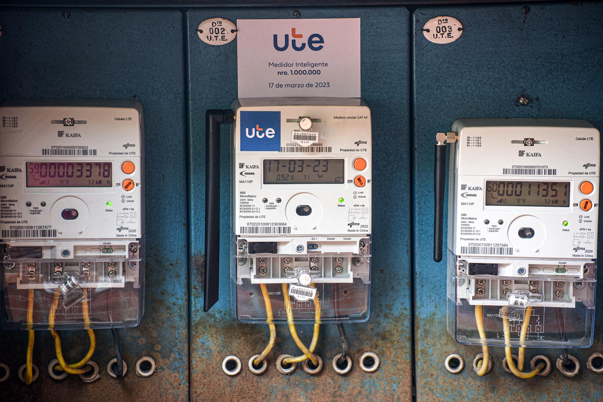 Uruguay inauguró su medidor inteligente un millón, un ejemplo de ...