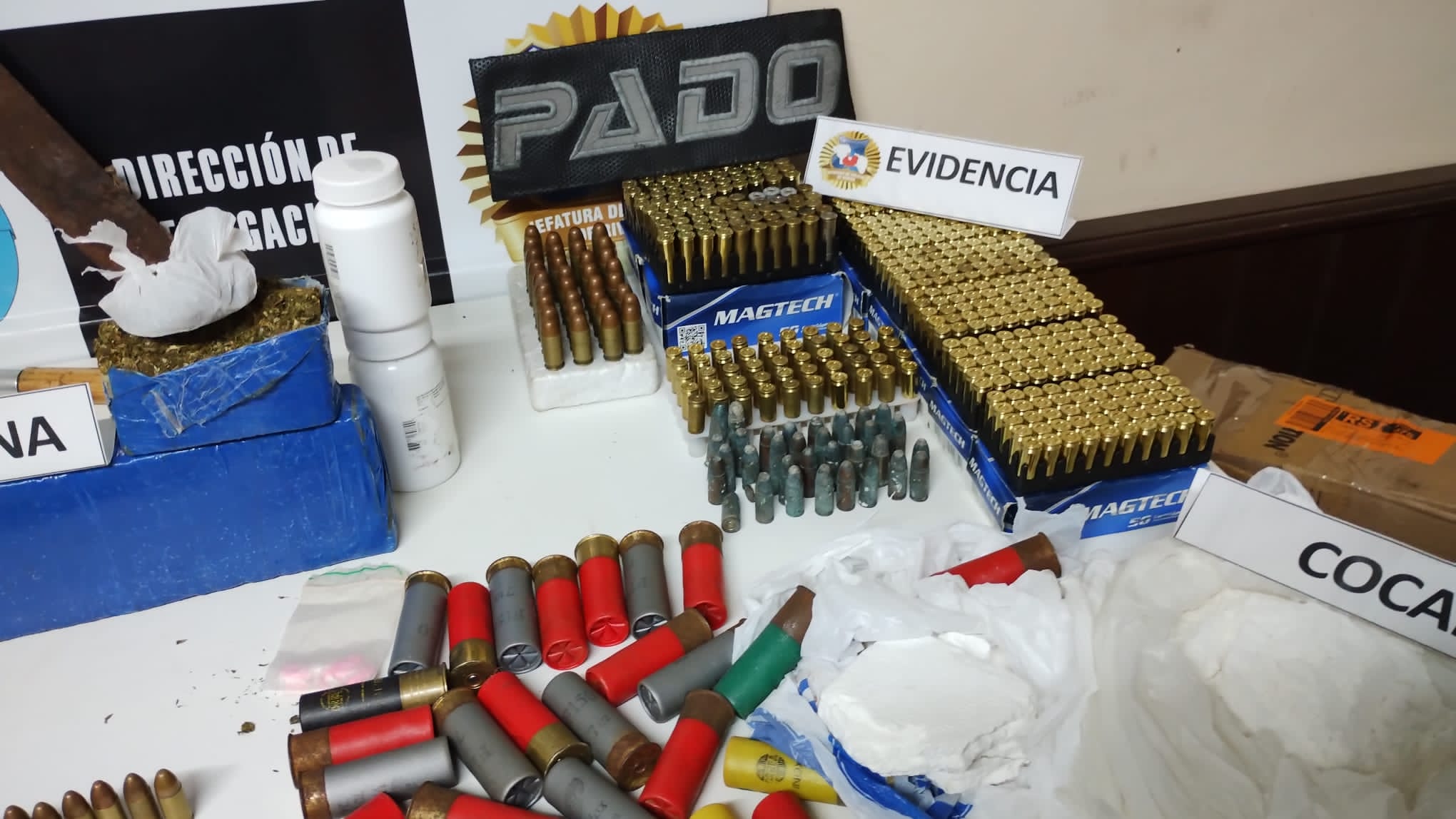 Incautan armas de fuego, municiones y drogas tras allanamientos en Rivera | Ministerio del Interior