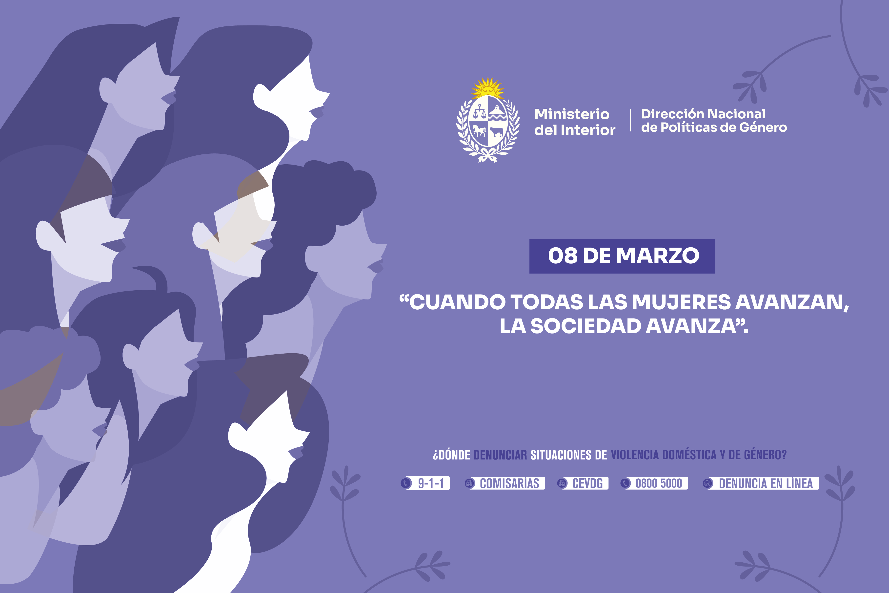 Mes de la Mujer | Ministerio del Interior