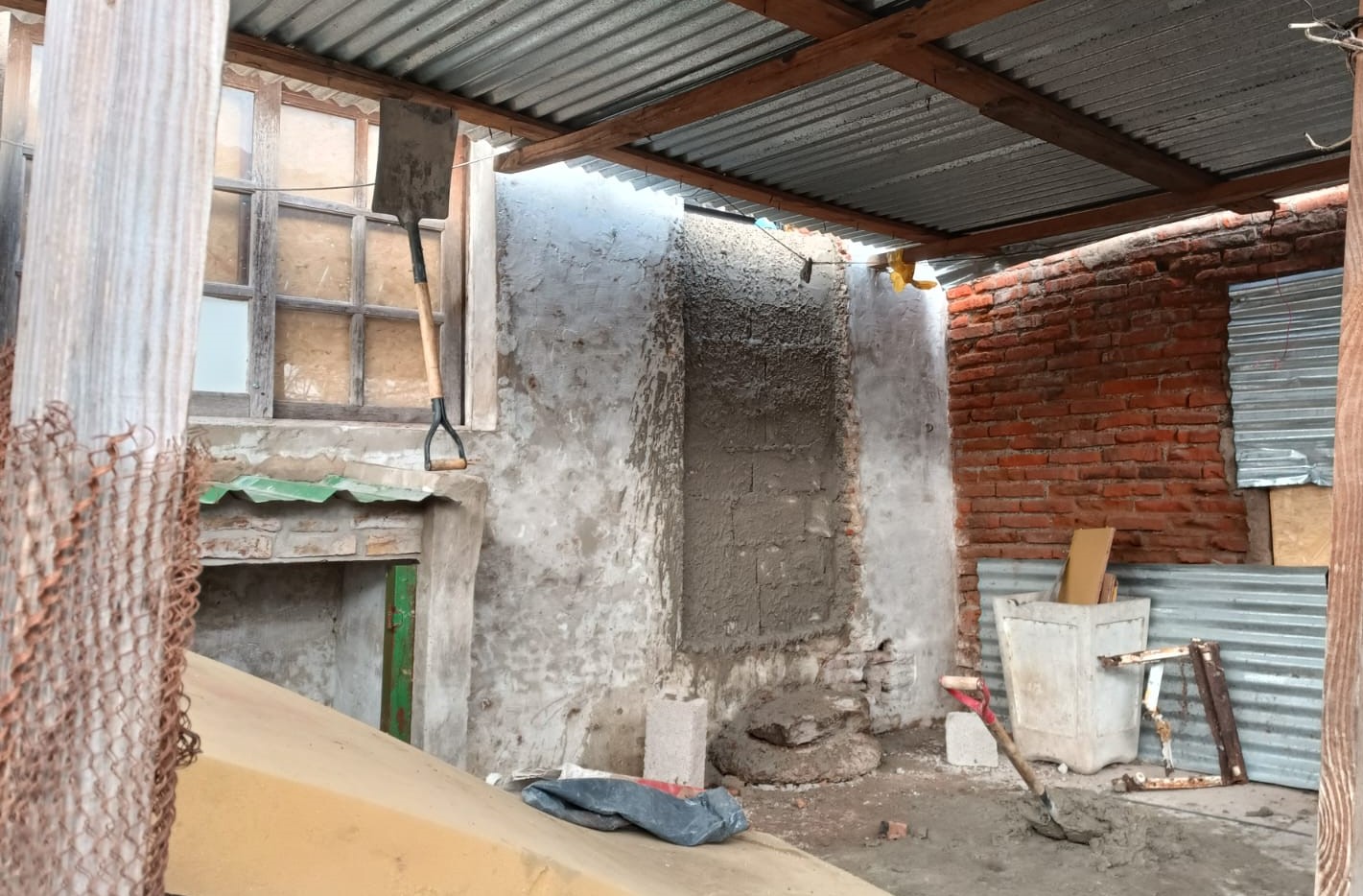 Se realizó el tapiado de dos viviendas en La Teja, tras un allanamiento ...