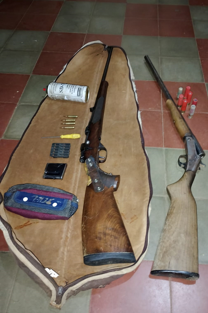 Incautan armas y vehículo brasileño durante operativo de prevención de ...