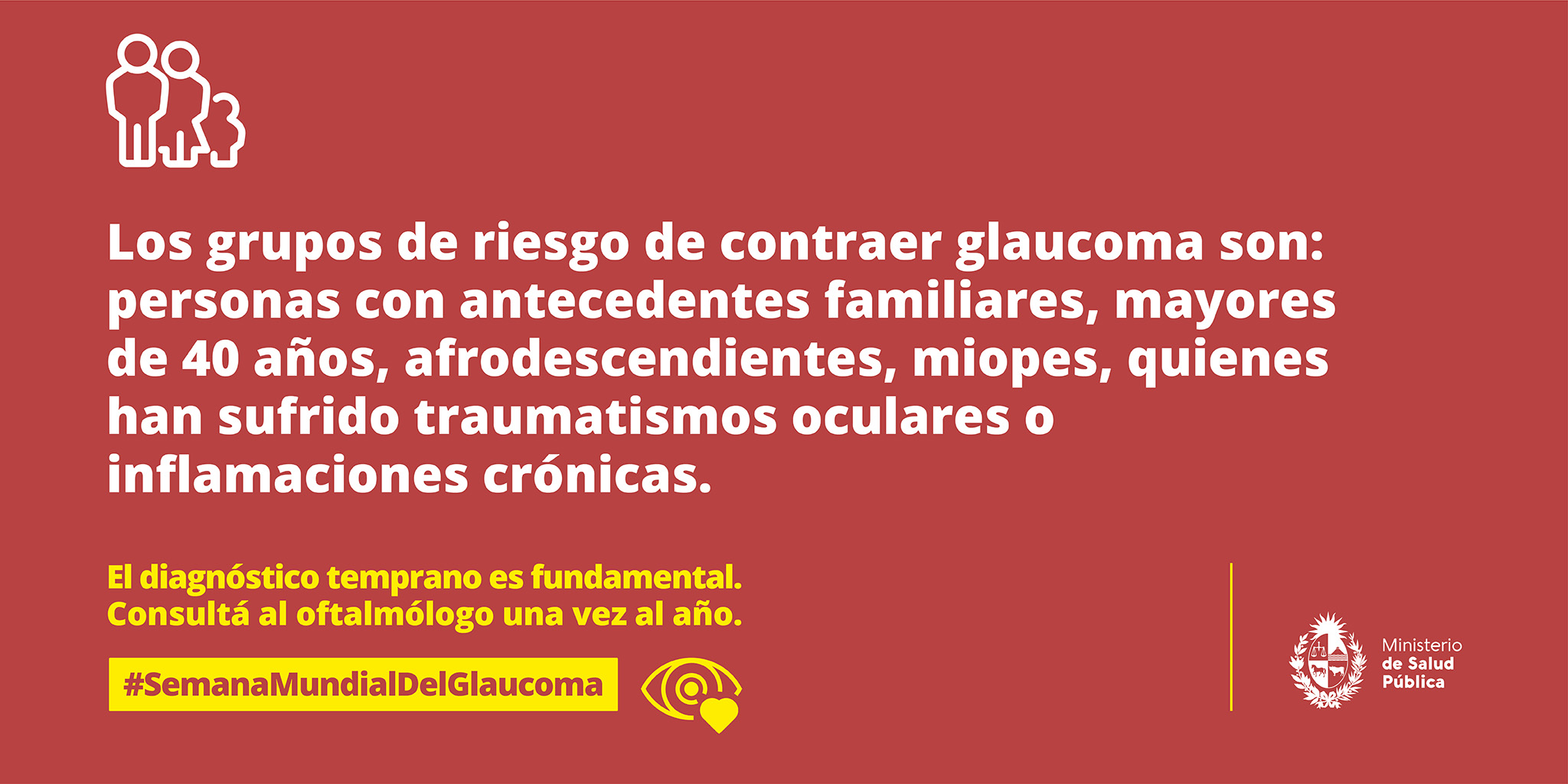 Campaña De Prevención De Glaucoma Ministerio De Salud Pública