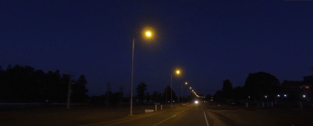 Se inauguró iluminación de entrada a Melo por ruta 26 | Ministerio de ...