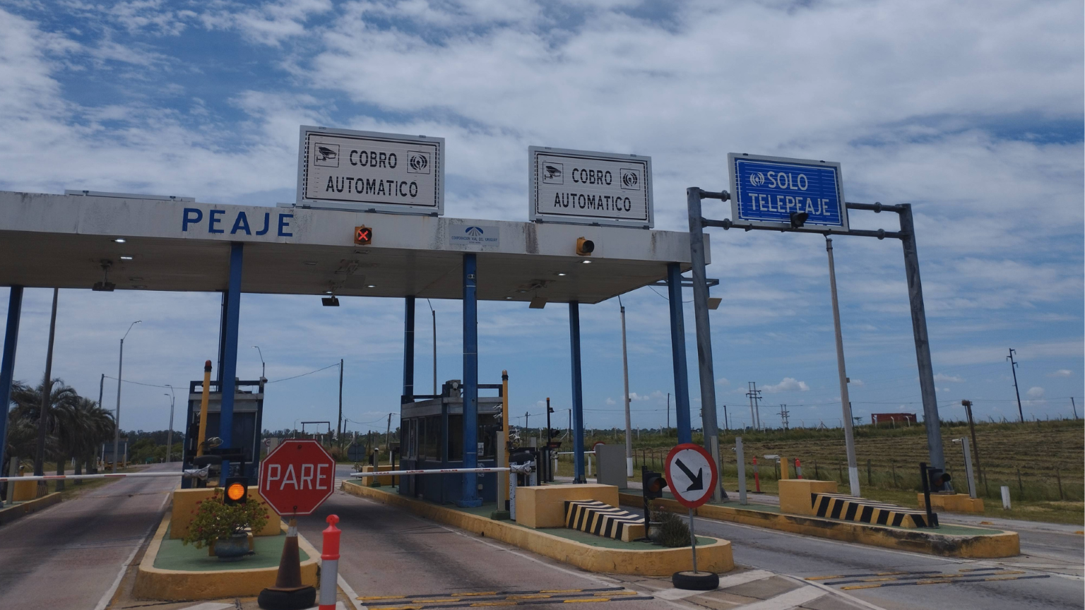 A partir del 1º de abril, el peaje de Pando operará exclusivamente de ...