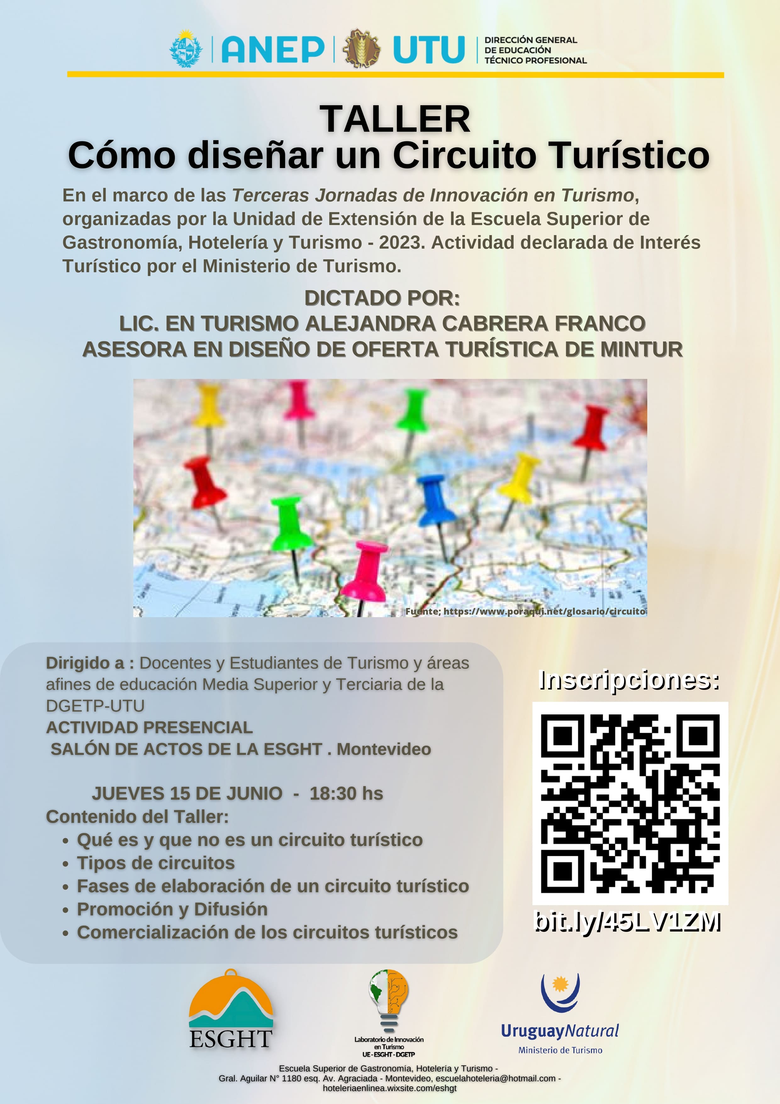 Taller “Cómo diseñar un Circuito Turístico” | Ministerio de Turismo