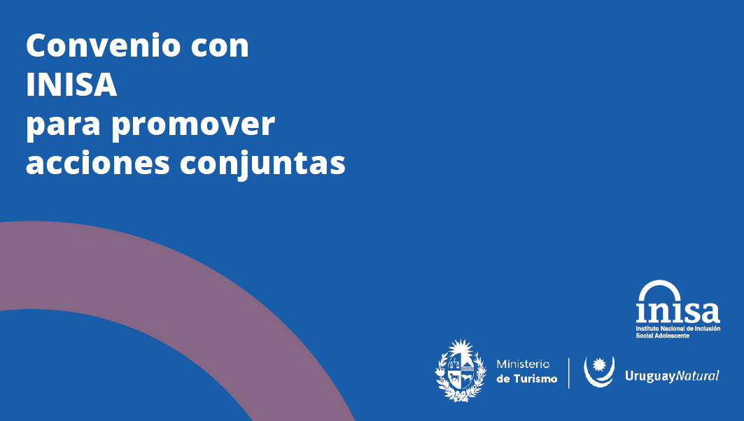 Firma de convenio Ministerio de Turismo y INISA | MINTUR