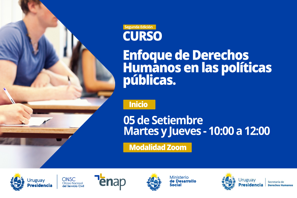 Inscripciones a curso: Enfoque de derechos humanos en las políticas públicas | Oficina Nacional ...