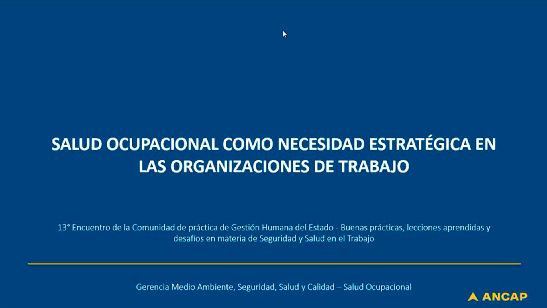 Salud ocupacional y prevención en el trabajo | ONSC