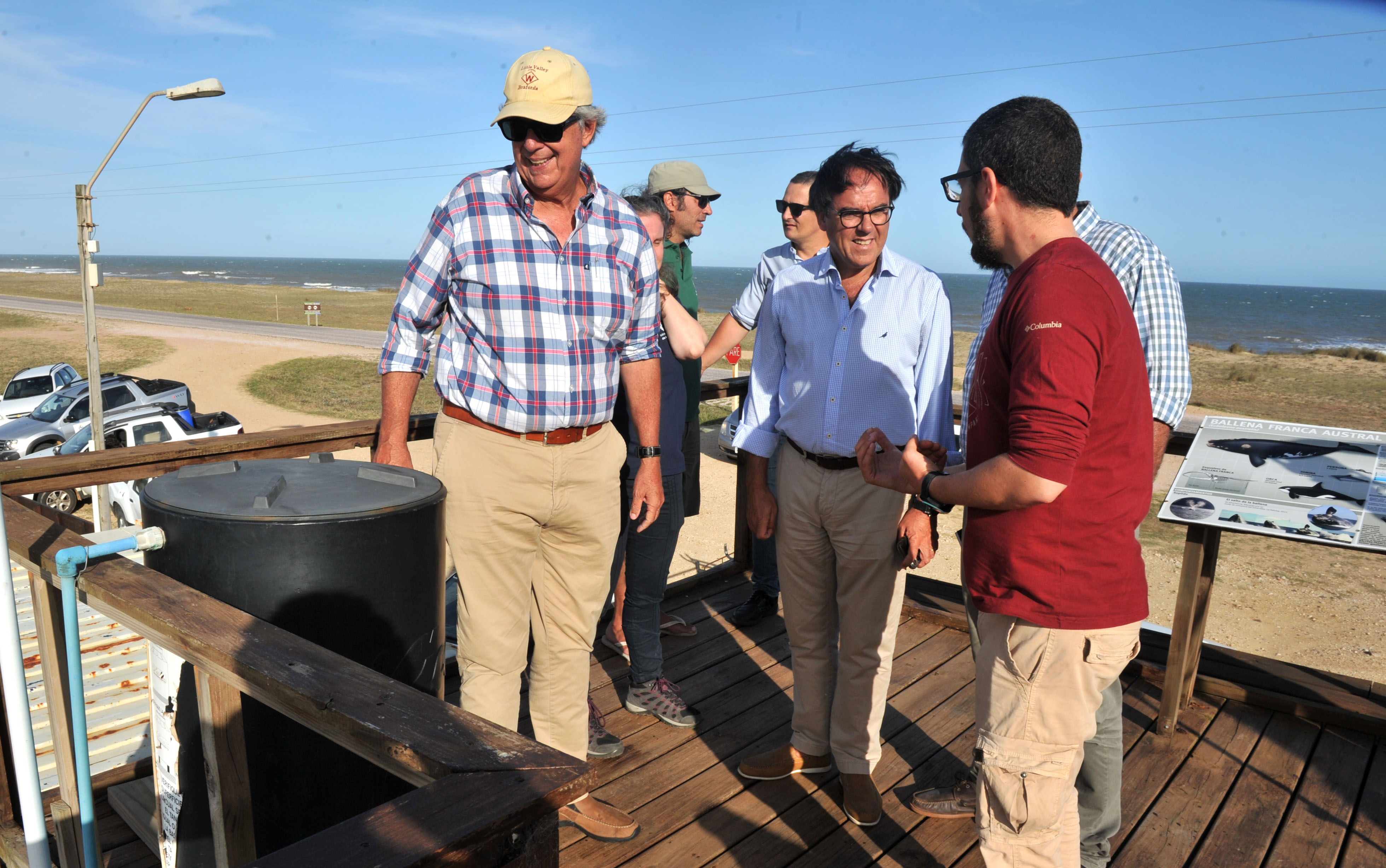 Imágenes de recorrida por la laguna Garzón, en Maldonado | Presidencia
