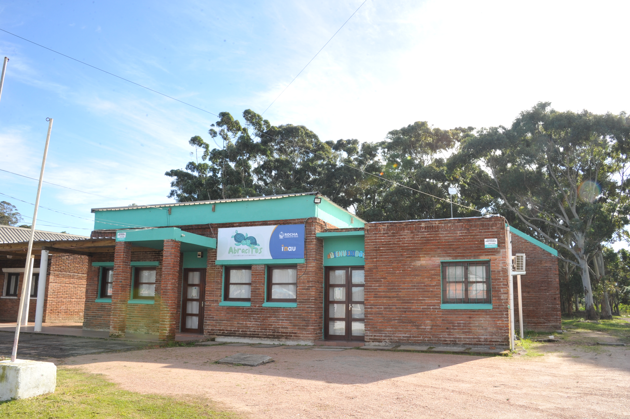 Obras de CAIF Abracitos, en La Coronilla, Rocha. | Presidencia Uruguay