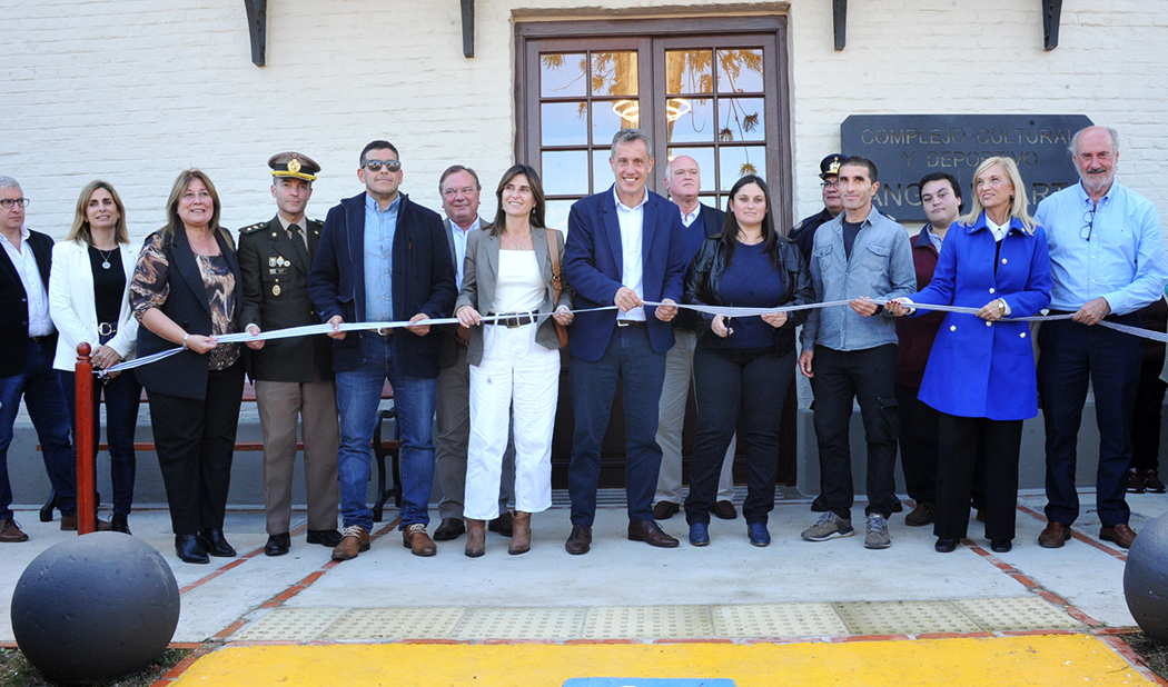 Argimón asistió a inauguración de centro cultural y deportivo en Minas ...