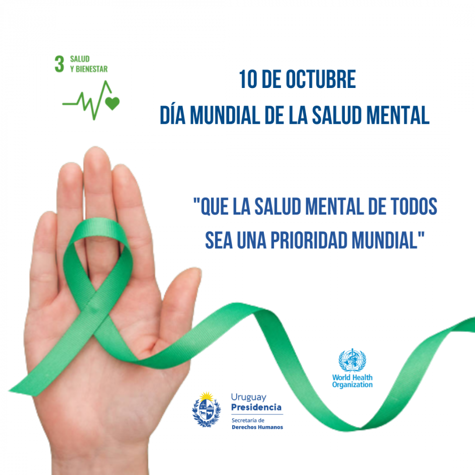 Día Mundial de la Salud Mental | Secretaría de Derechos Humanos